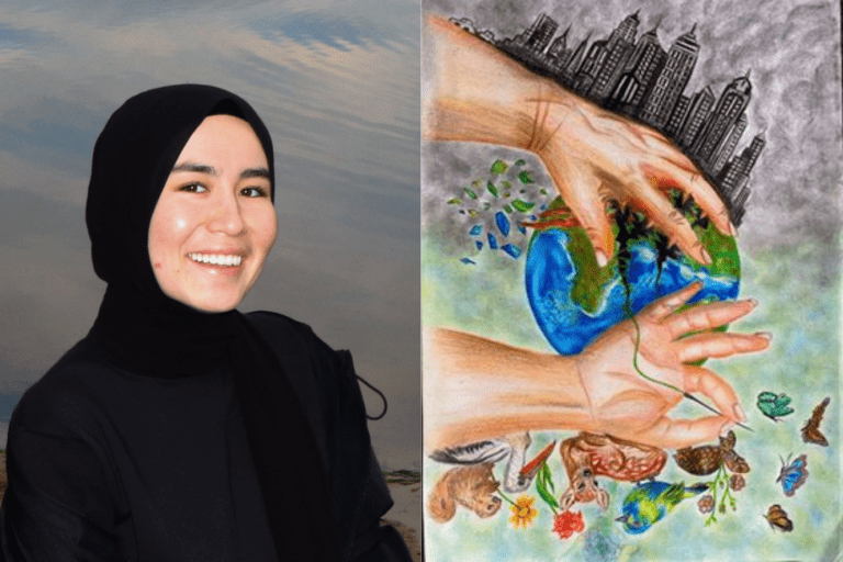 Shukria Shukria Oruzgani wins leading youth art prize