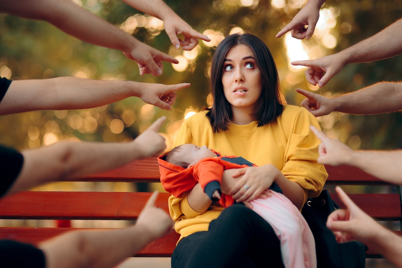 How you can stop caring about judgement of your choices as a young mum