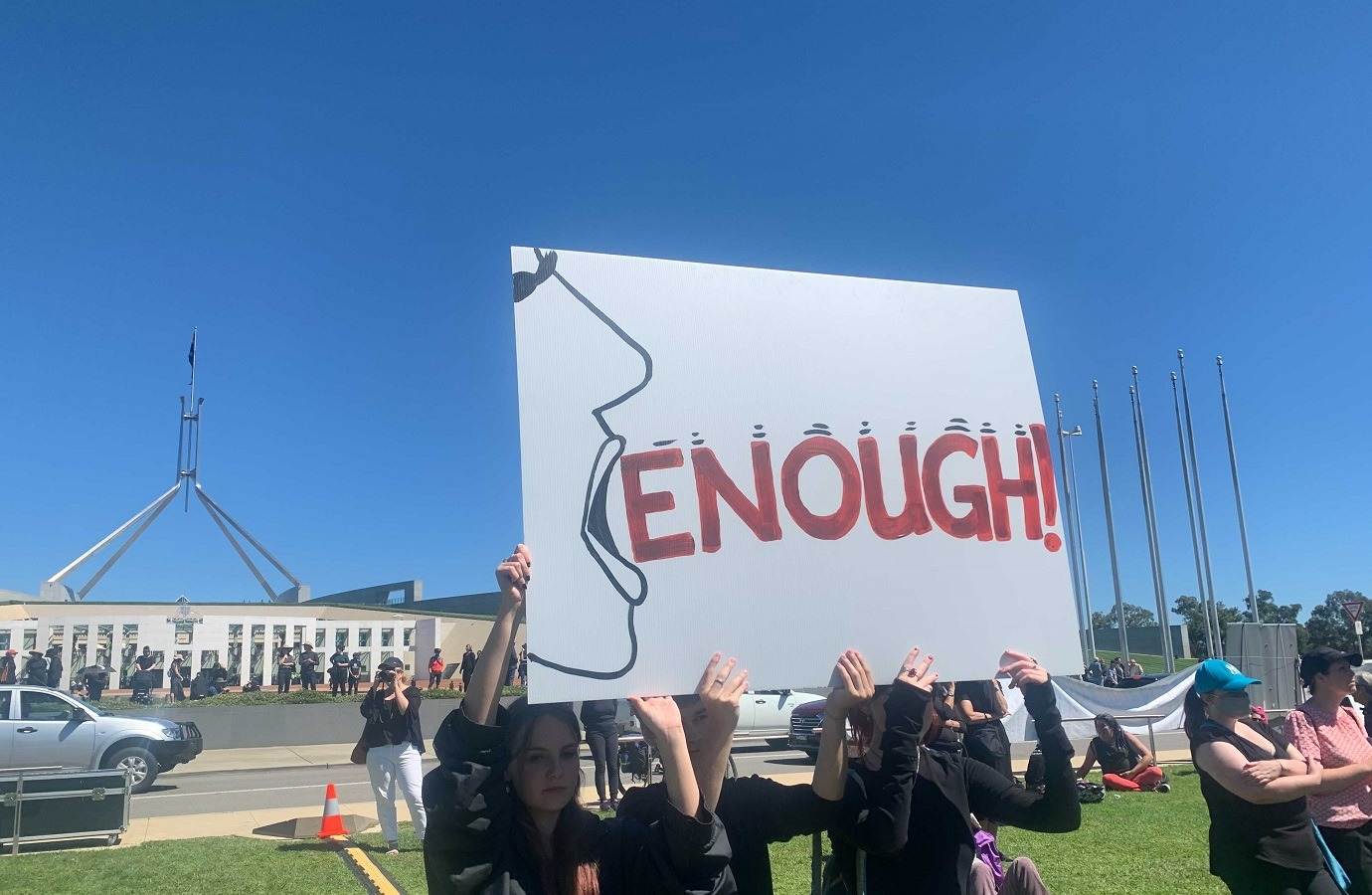 'Enough is enough': Thousands attend #March4Justice rally at Parliament ...