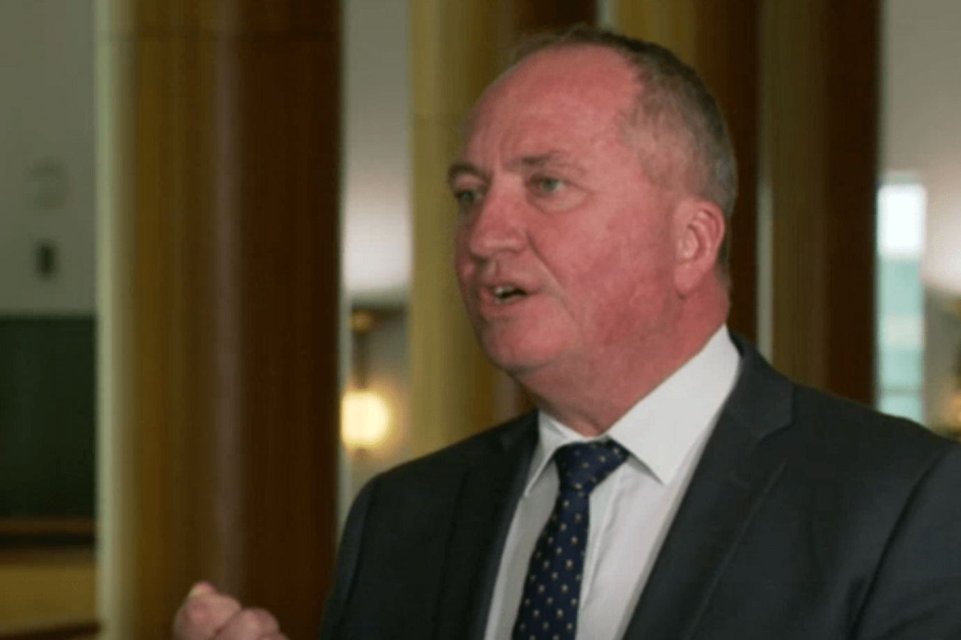 Porter's had a 'bad day at the wicket', according to Acting PM Barnaby ...