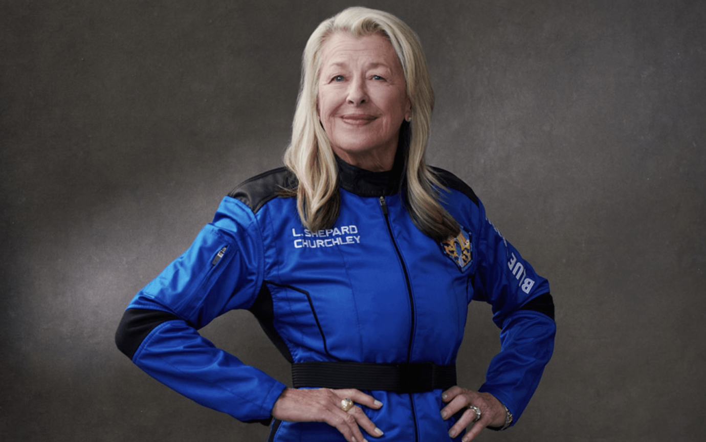 Laura Shepard Churchley soars to space with Blue Origin