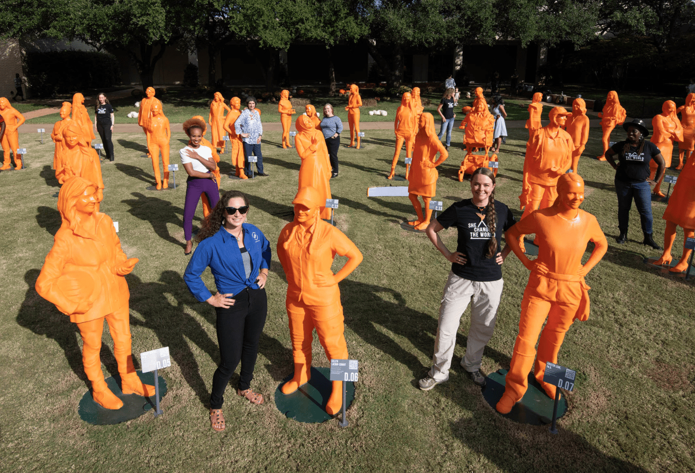 Largest collection of statues of women assembled in Smithsonian Museum