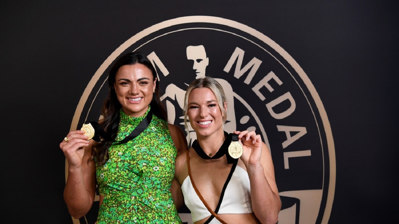 Emma Tonegato and Millie Boyle take out NRLW Dally M Medal