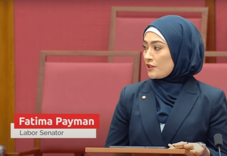 Senator Fatima Payman delivers historic first speech to Parliament