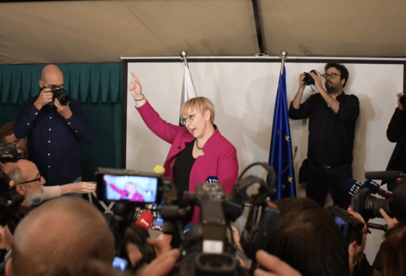 Slovenia celebrates its first ever female president