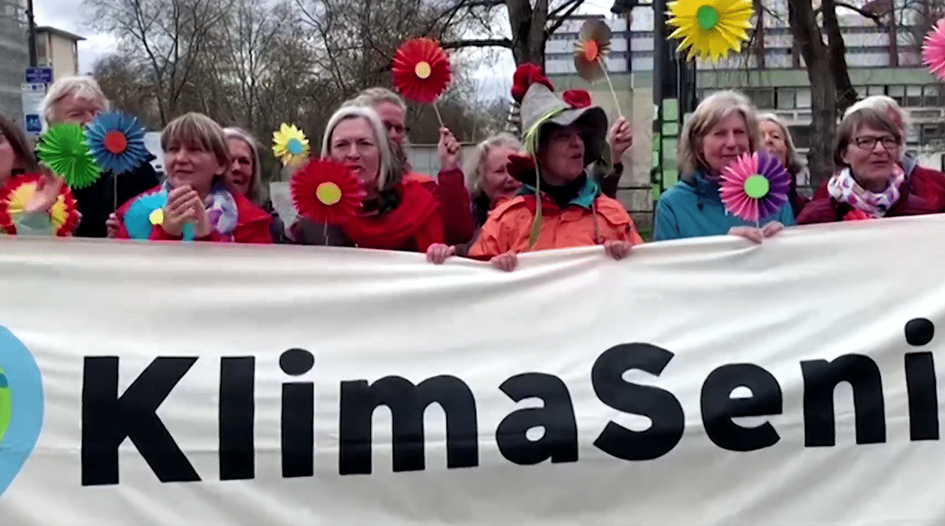 Older Swiss women take their government to court over climate policies