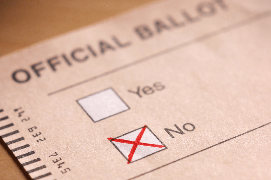 'No' voters aren't proud of their decision. It's why they stay silent
