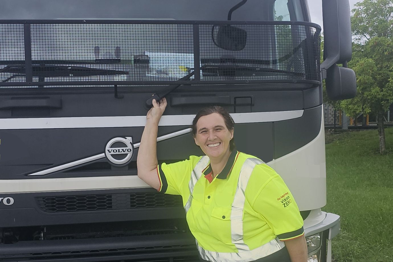 How a career in truck driving helped Kathy Graham heal from domestic ...