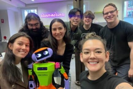 Meet Abi, a robot designed by Grace Brown - and your new best friend