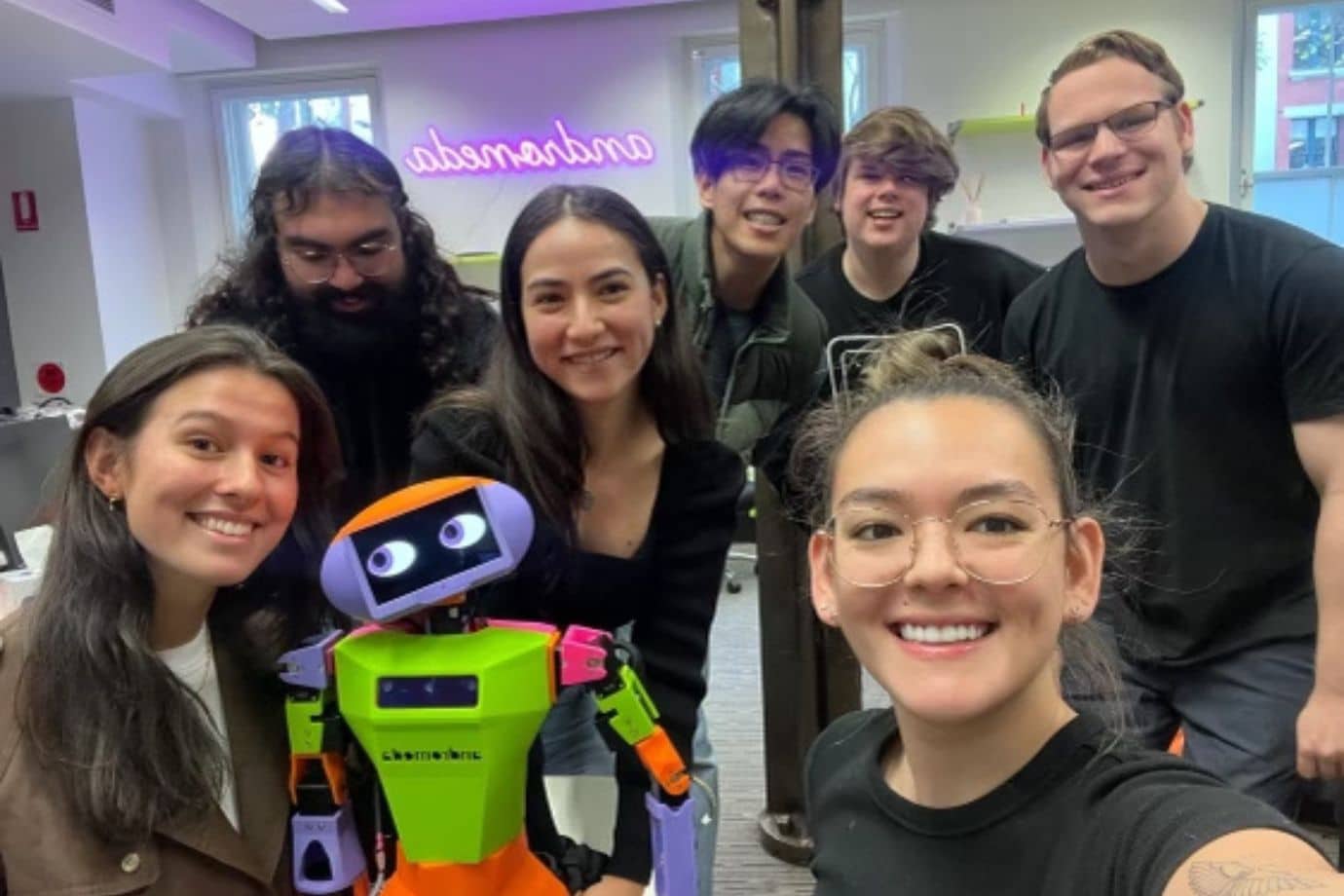 Meet Abi, a robot designed by Grace Brown - and your new best friend