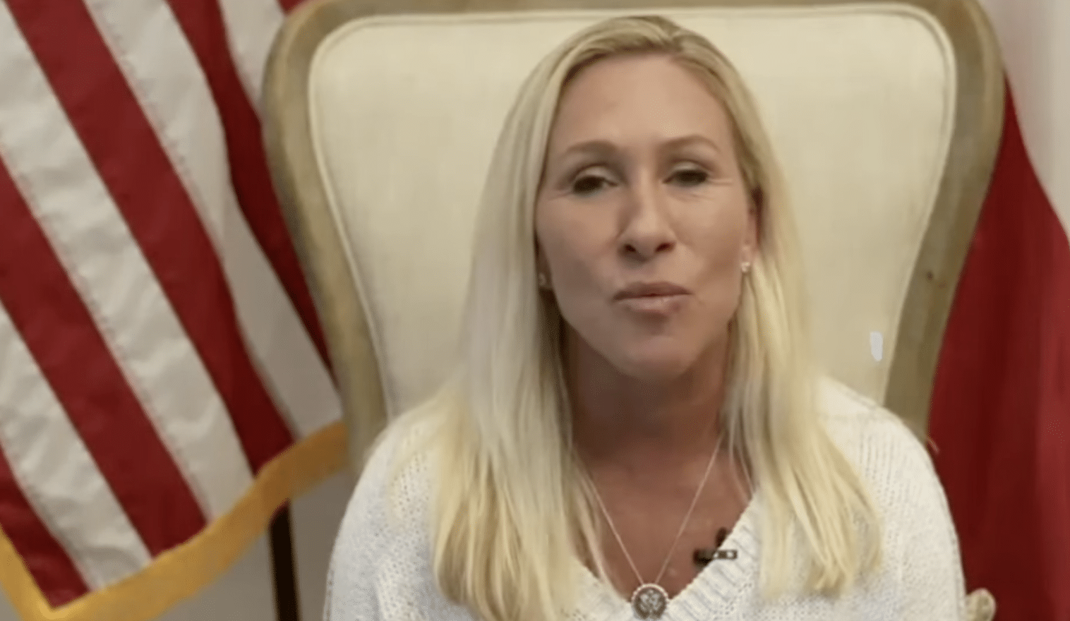 Are you even a serious interviewer? Far-right congresswoman meets Sarah Ferguson