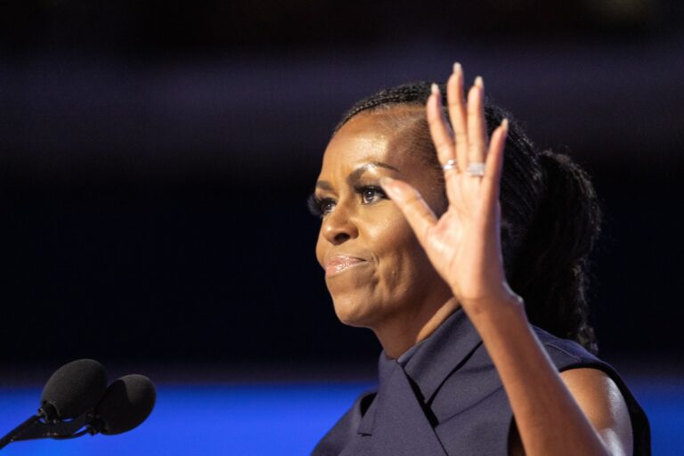 It's a ‘no’ from Michelle Obama as billionaires lineup for Trump ...