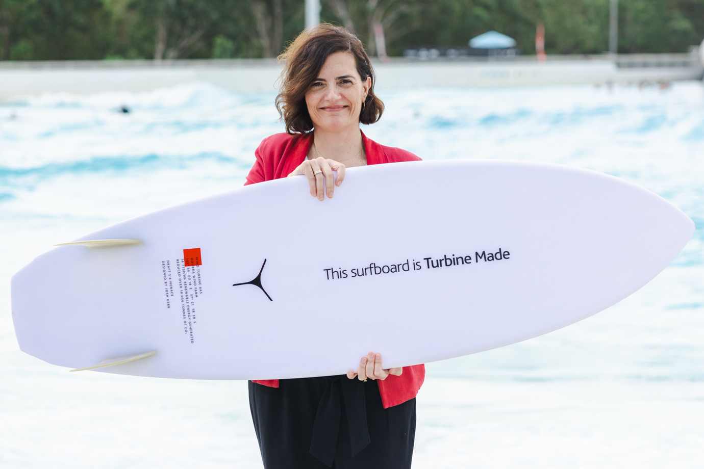 The world’s first surfboards made from recycled wind turbine blades