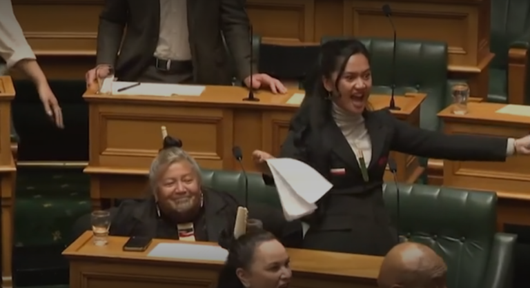 Three Māori MPs face 'unprecedented' suspension over haka protest