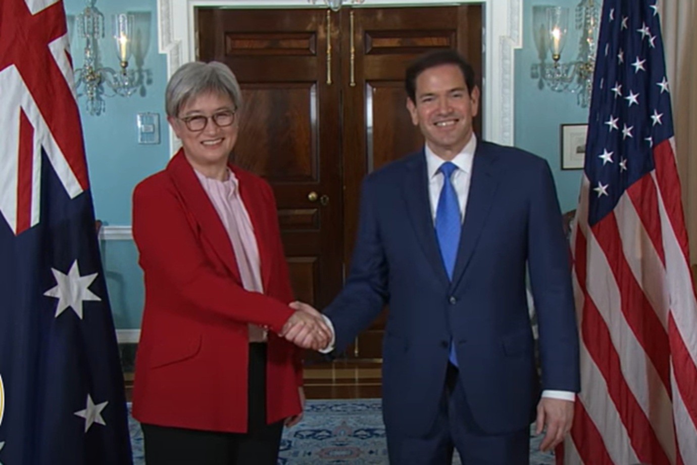 Marco Rubio expressed 'regret' over cancelled Trump meeting: Penny Wong